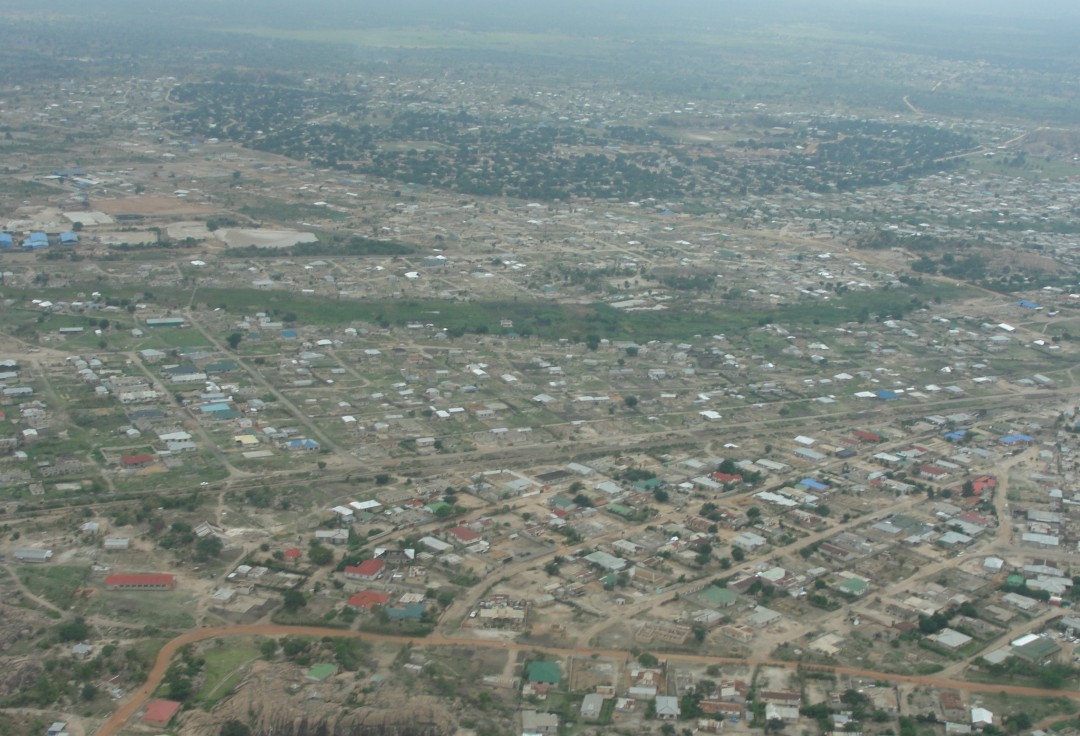 Aerial view of Chingola - C.D. Gill